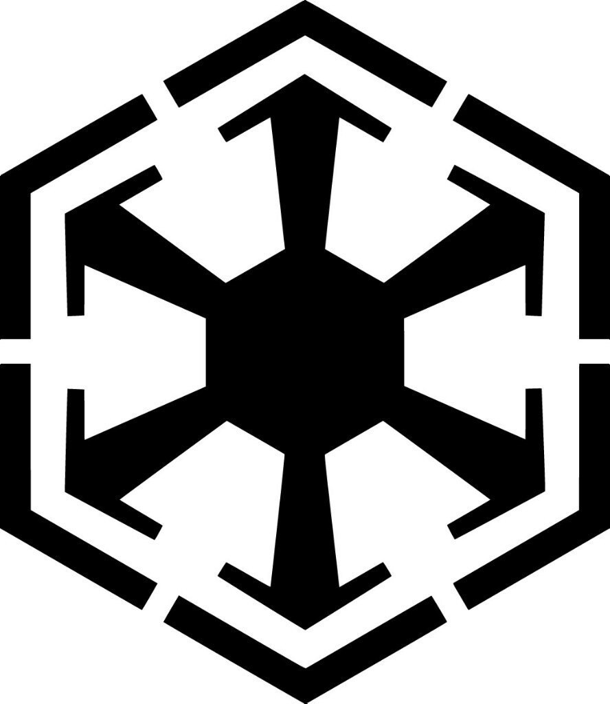 Sith Empire Logo Vinyl Decal Sticker by TheVinylSweatshop on Etsy