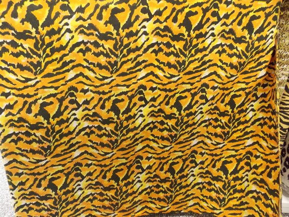 Items similar to Tiger Wild Animal Prints African Animal Print Quilt ...