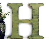 states letters rustic chic wall decor wedding decor by ThePineNuts