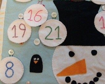Felt advent calendar | Etsy