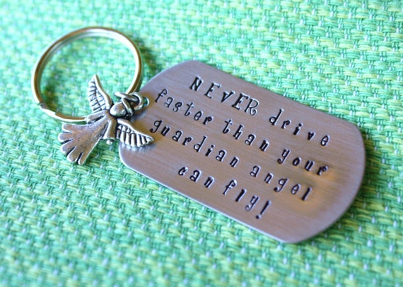 Car Angel Visor Clip Never Drive Faster Than Your Guardian Angel Can ...