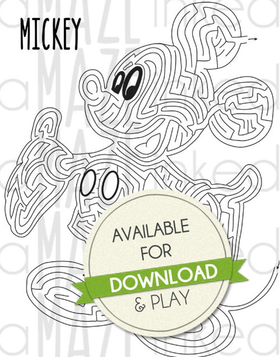 Mickey Mouse Maze