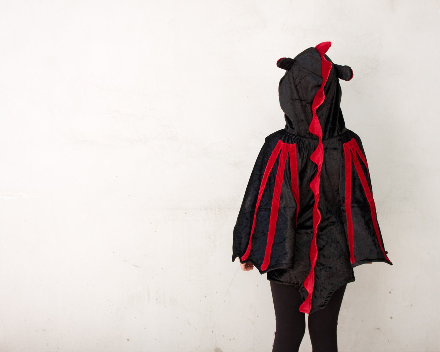 Black Dragon Costume Photo Prop Party Fairy Tale Dragon by oKidz