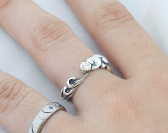Popular items for cloud ring on Etsy