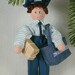 Postal Person Clothespin Doll Ornament Mail by clotheslinecuties