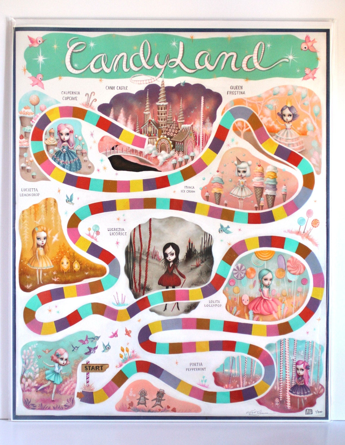 Candyland The Story Limited Edition signed and numbered