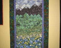 Popular items for landscape quilt on Etsy