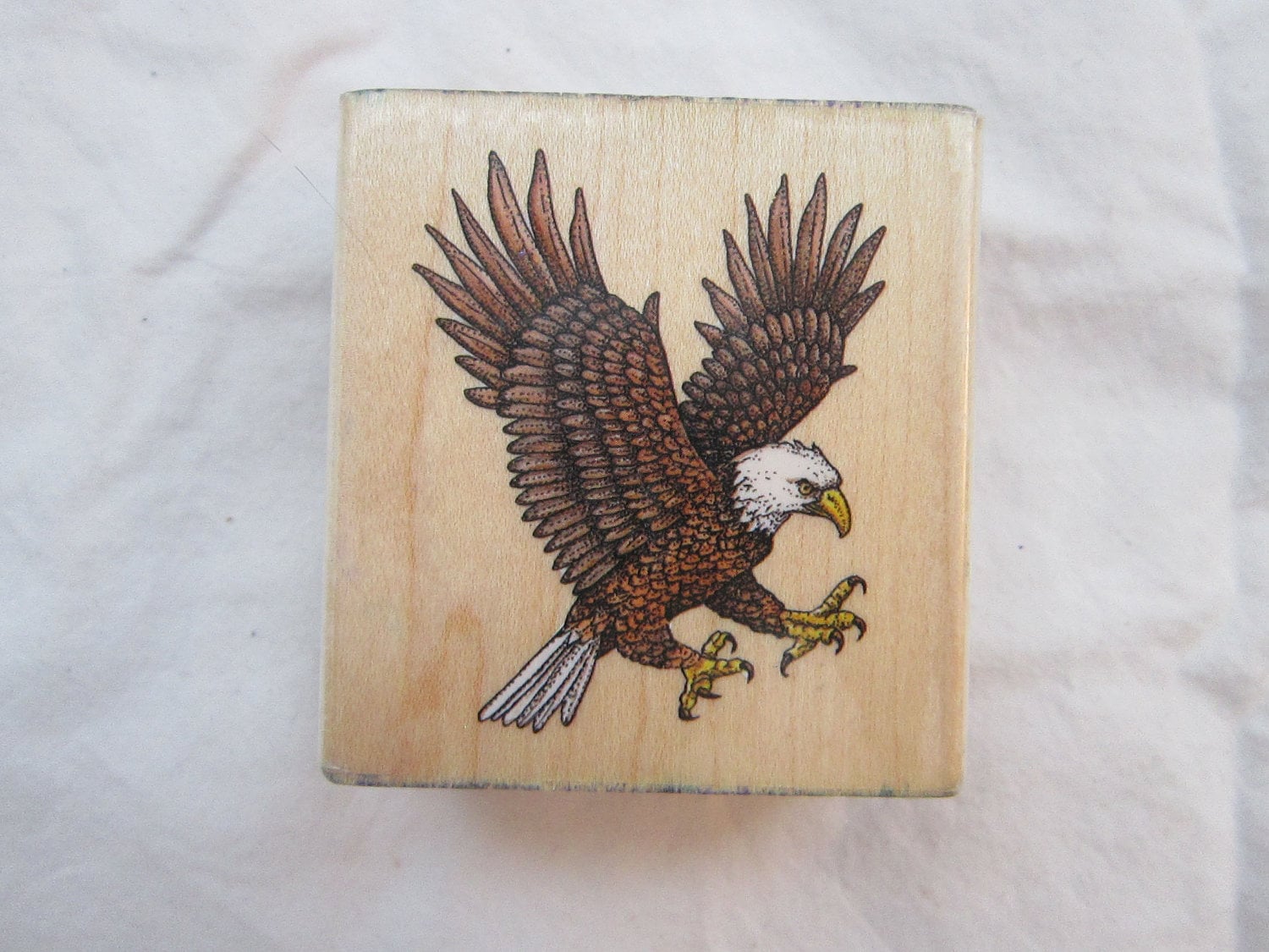 rubber stamp EAGLE used destash