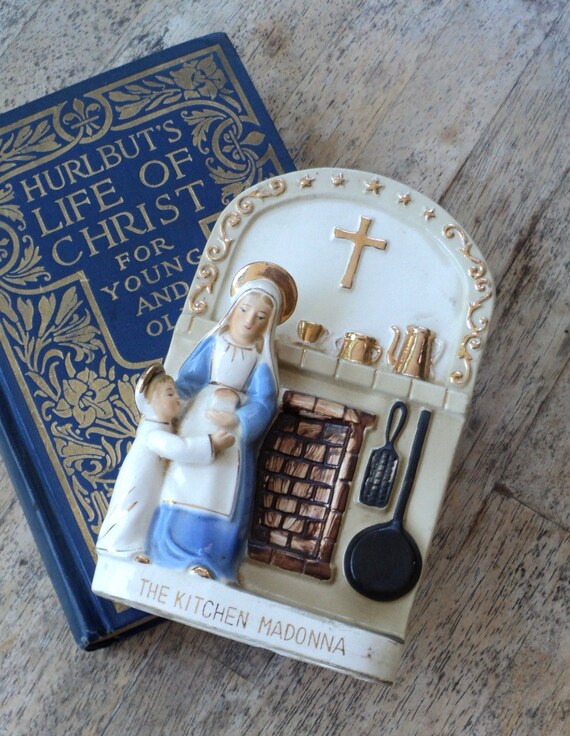 Vintage Kitchen Madonna Catholic