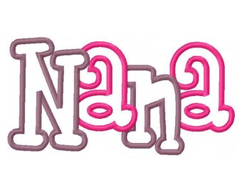 Nana embroidery | Etsy