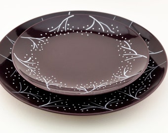 Popular items for ceramic plate set on Etsy