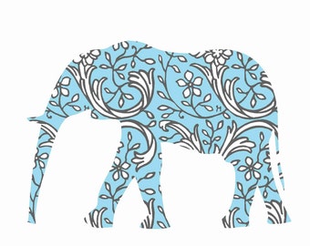 Popular items for blue elephant on Etsy