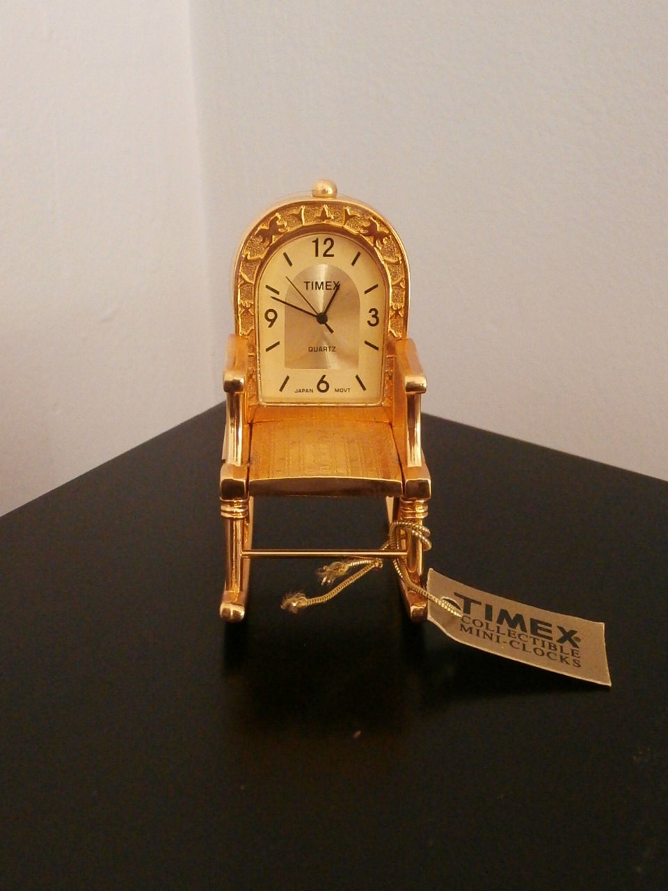 Timex Mini Rocking Chair Collectible Clock by Zoesgems on Etsy