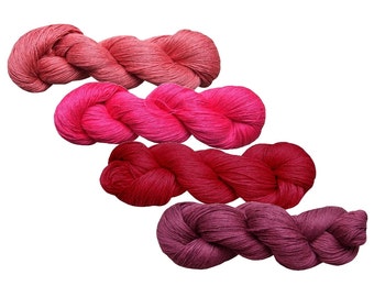 Items similar to High quality 100% LINEN yarn, 400gr (4 hanks x 100 gr ...