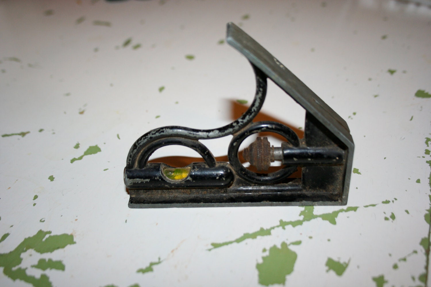 Vintage carpenters level rustic 1930s old antique tool by poetsy