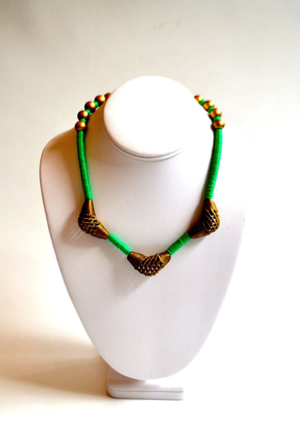 African Tribal Collar Necklace