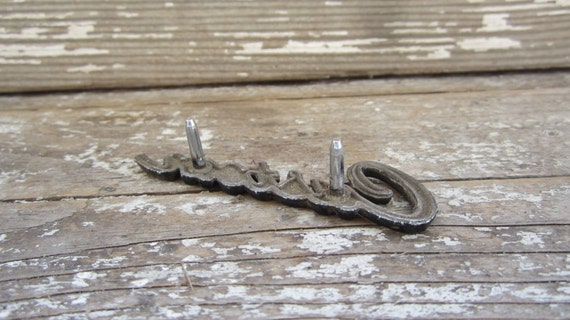 Vintage Car Emblem Custom Metal Auto Emblem Badge Chrome