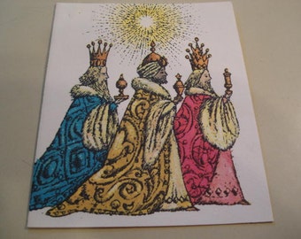 Three kings card | Etsy