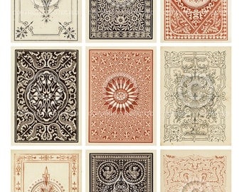 Vintage playing cards | Etsy