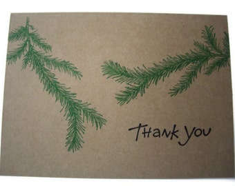 Pine tree branch | Etsy