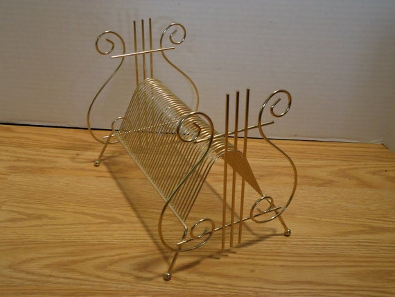 Great Vintage 45 RPM Record Rack-Storage- Display Holder