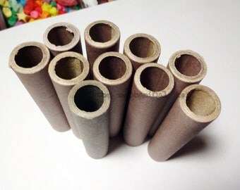 10 Empty Spools From Divine Twine Cardboard Tubes Blank Spool Large ...
