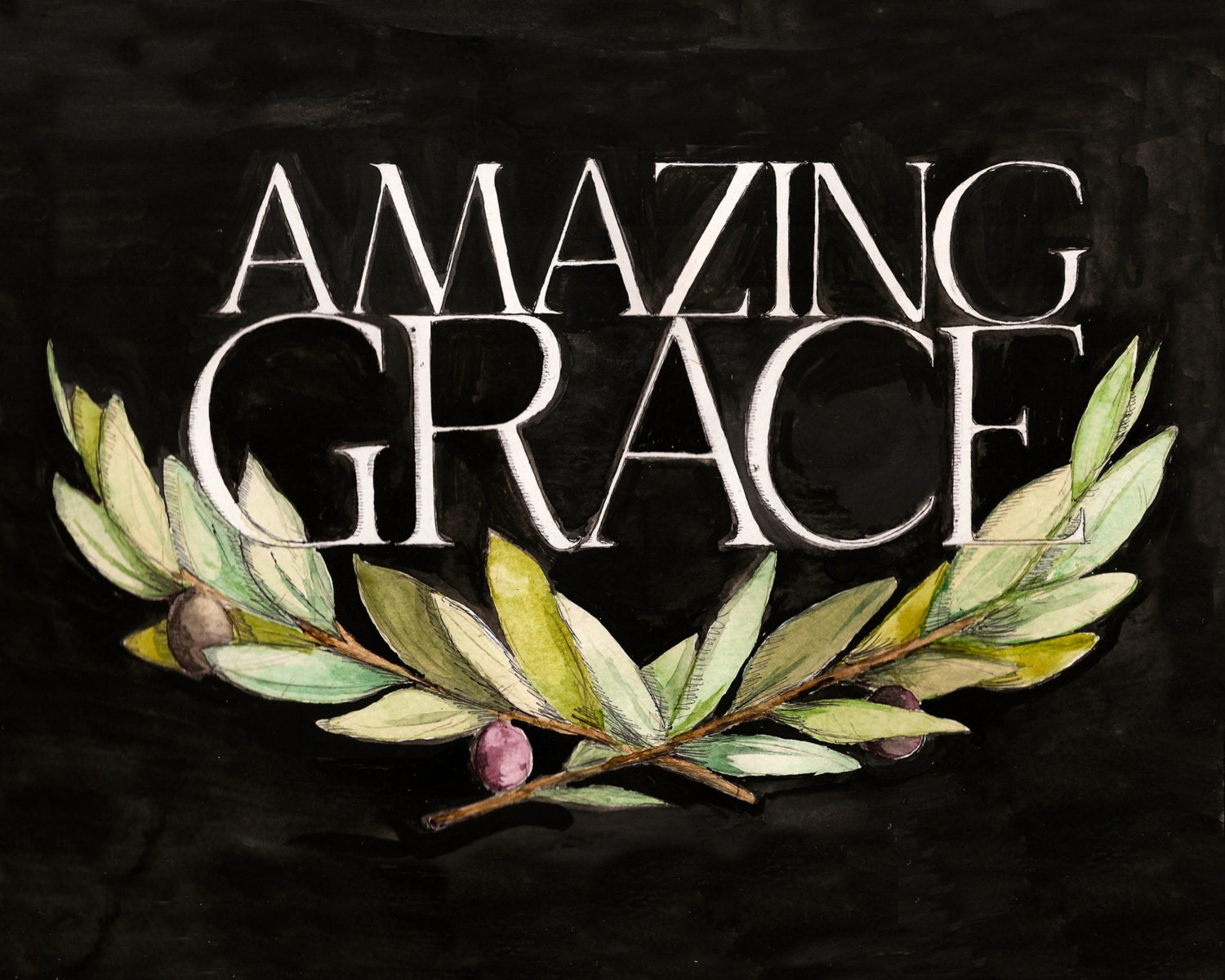 Amazing Grace print