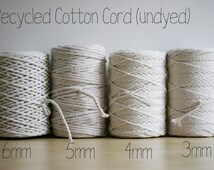 Popular items for recycled cotton yarn on Etsy