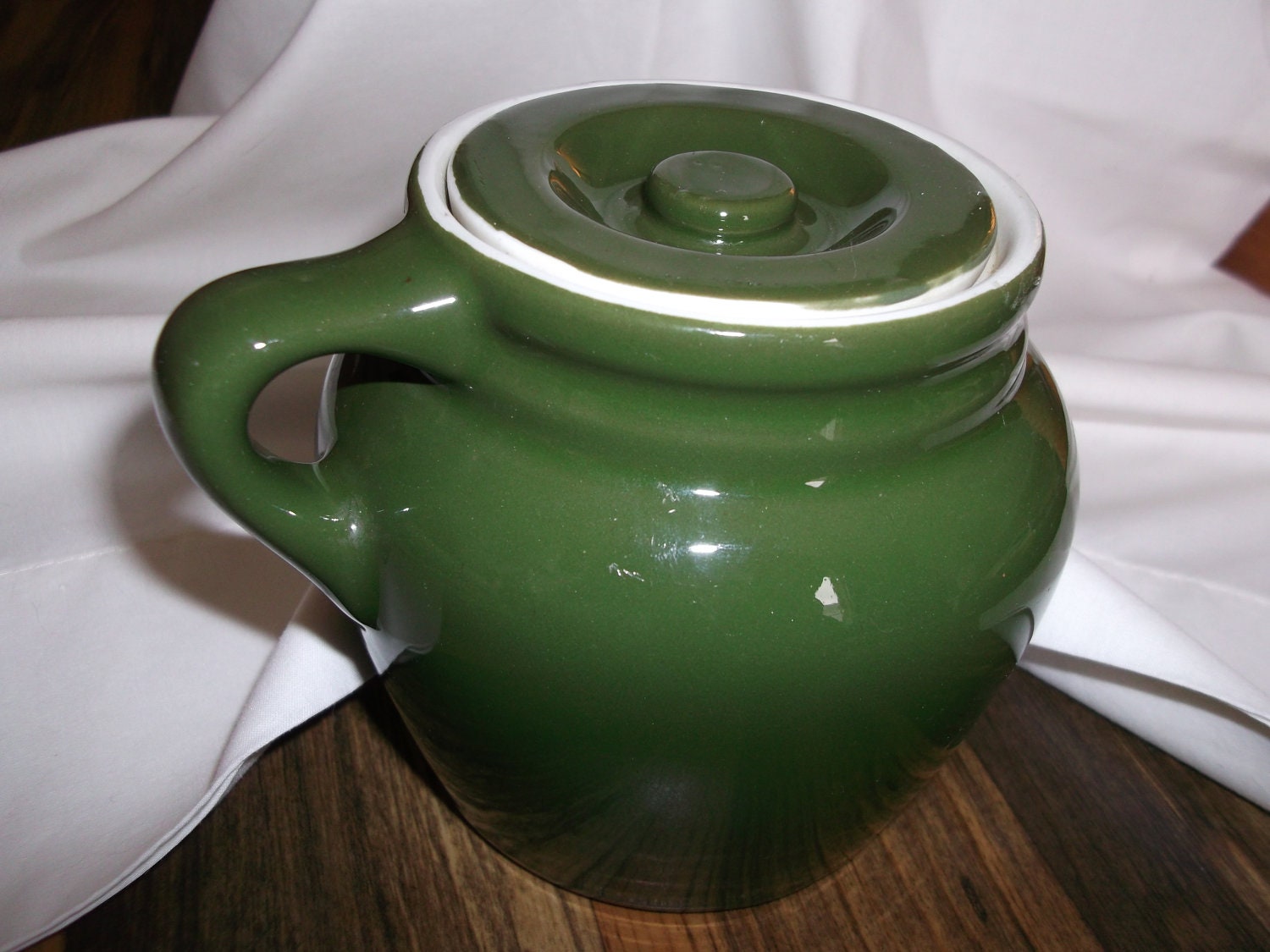 Hall China Covered Bean Pot Green – Haute Juice