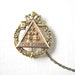 10K Gold Masonic IYOB Filiae Honored Queen's Pin From Jobs