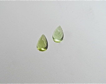 Popular items for pear shape peridot on Etsy