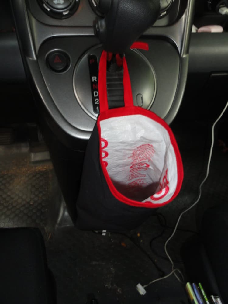 Custom Made Lined Car Trash Bag by SewUniqueinCO on Etsy
