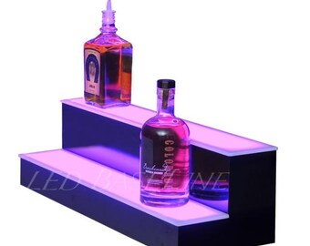 20 Lighted Led Bar shelf Liquor display Bottle by LedBaselineinc