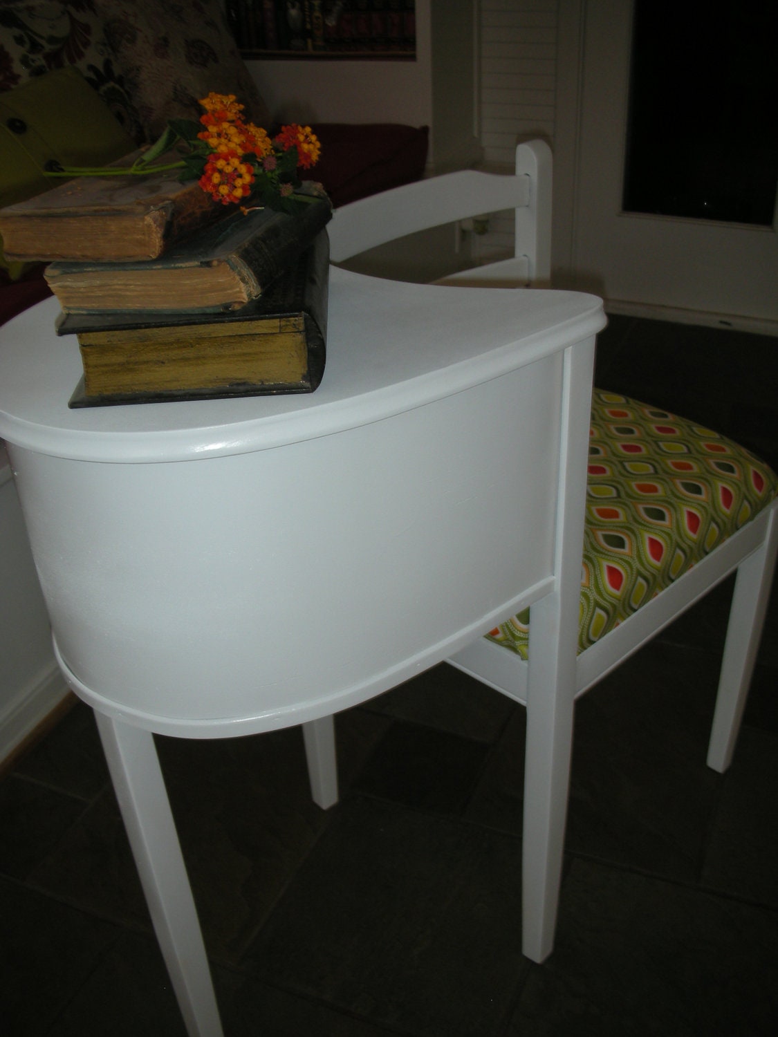 Vintage 1940s Telephone Table