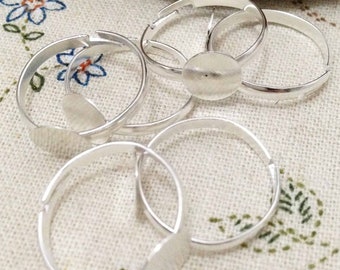 Silver ring blanks | Etsy