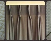 Items similar to 2 Finger Pinch Pleat/ Butterfly Pleat Blackout Drapes ...
