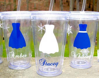 Snowflake tumbler | Etsy