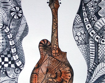 Popular items for zentangle original on Etsy