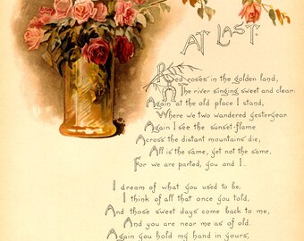Victorian era poems | Etsy