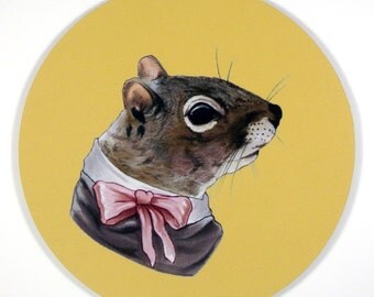 Squirrel lady | Etsy