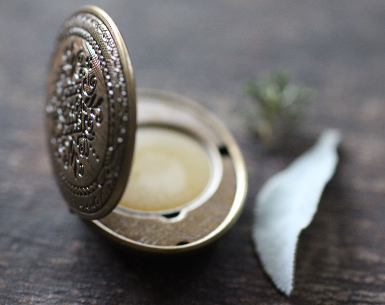 Chaparral natural solid perfume mini compact, for the Naturalist – The ...