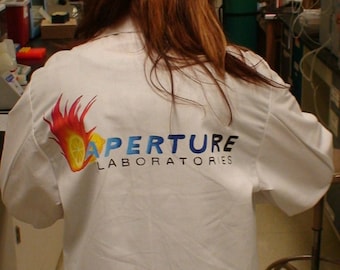 Your Custom Portal Game Aperture Science Lab Coat