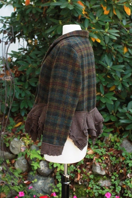 Reserved Blue tag Flight Jacket / Large / Upcycled / by irinale