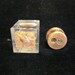 Vintage Clearfloat Lucite Lighter Table Lighter Brass Lighter