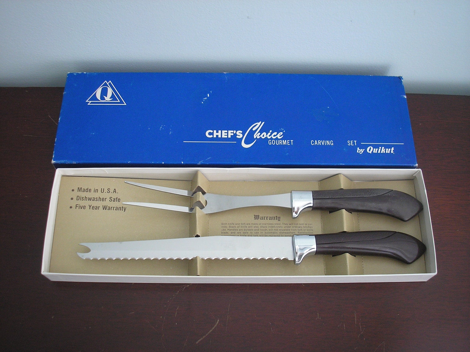 Vintage Quikut Gourmet Carving Set, Made in the USA – Haute Juice