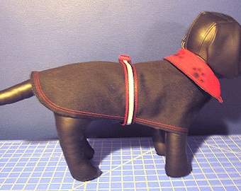 Denim dog jacket | Etsy