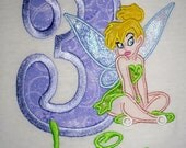 Items similar to Design your own Letter or Number Tinkerbell character ...