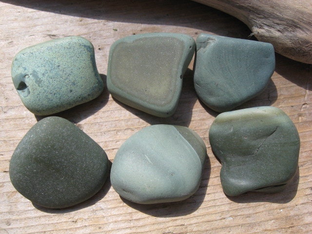SLAG STONE Cabinet Knobs Slag Glass Beach Glass Cabinet Knobs
