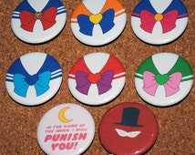 Popular items for sailor moon pins on Etsy