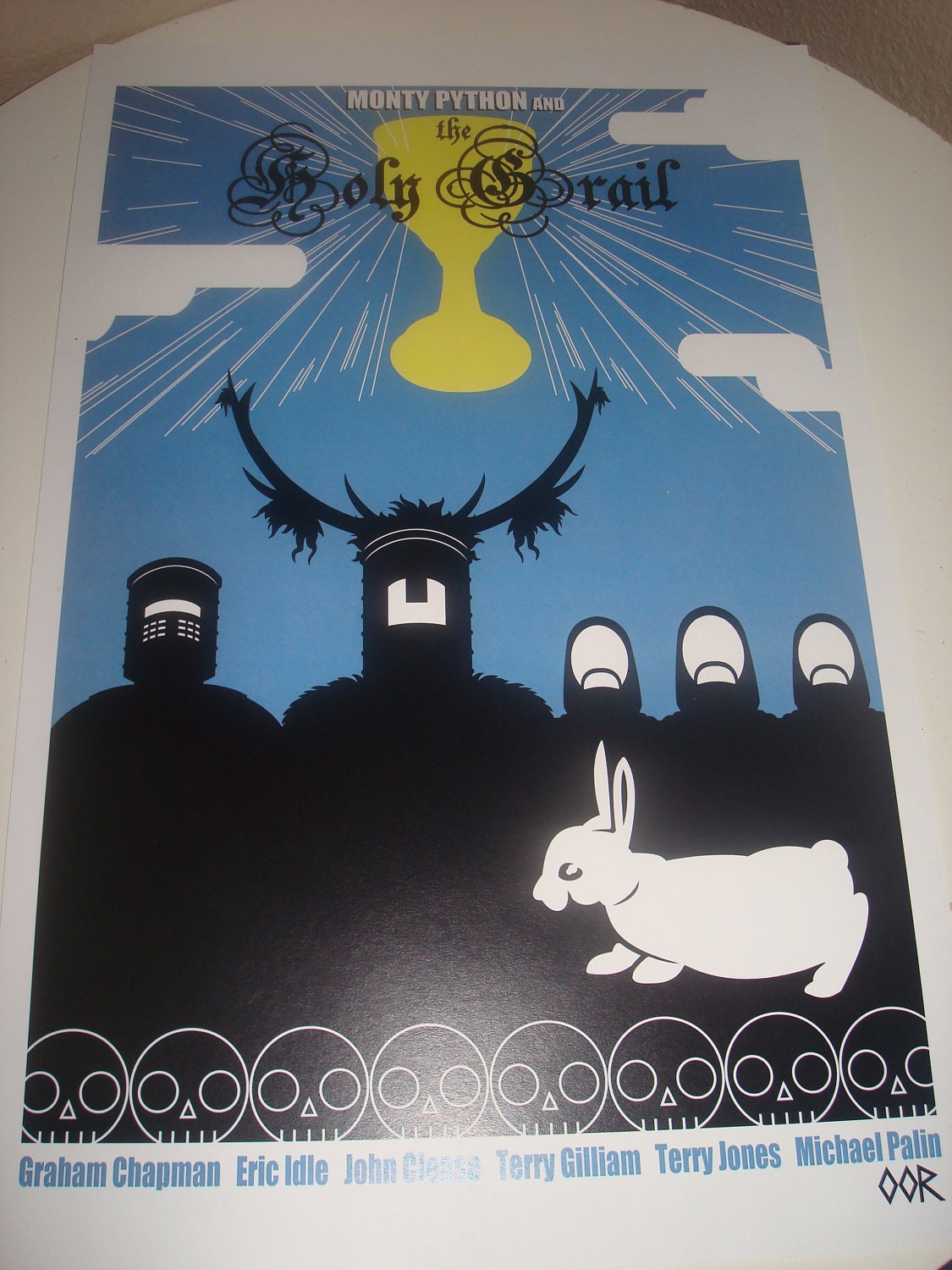 Monty Python and the Holy Grail movie poster by EscapeCapsule
